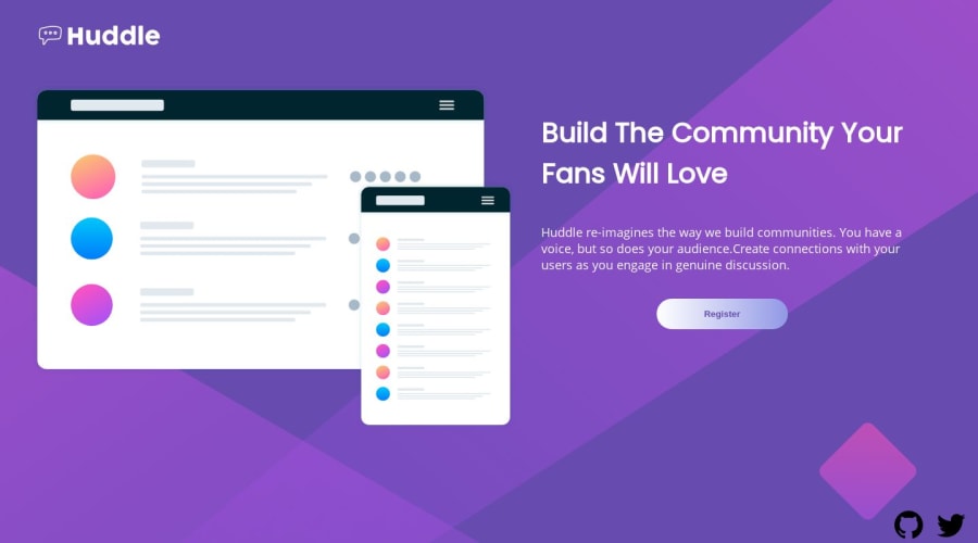 Frontend Mentor Responsive Landing Page Using Flexbox Coding