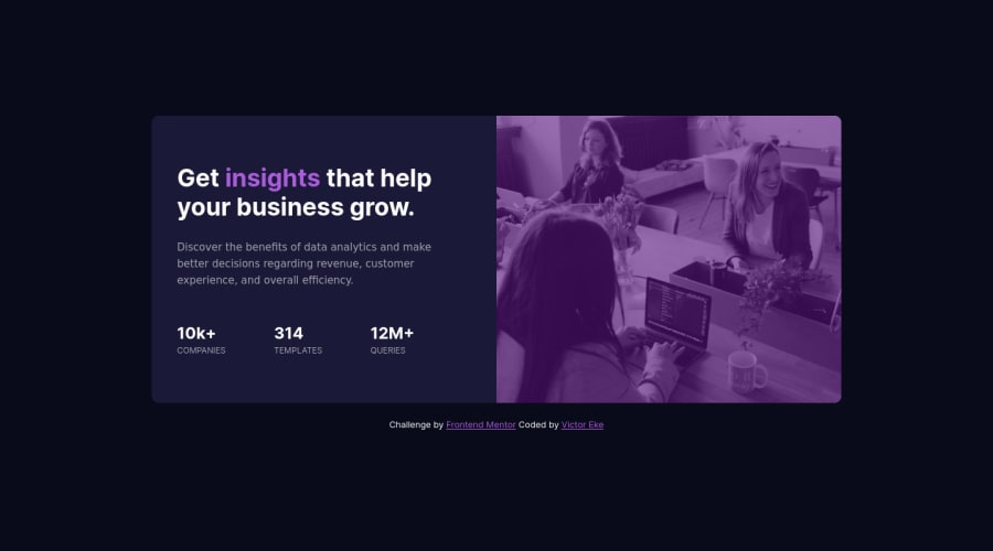 Frontend Mentor Frontend Mentor Stats Preview Card Component Coding