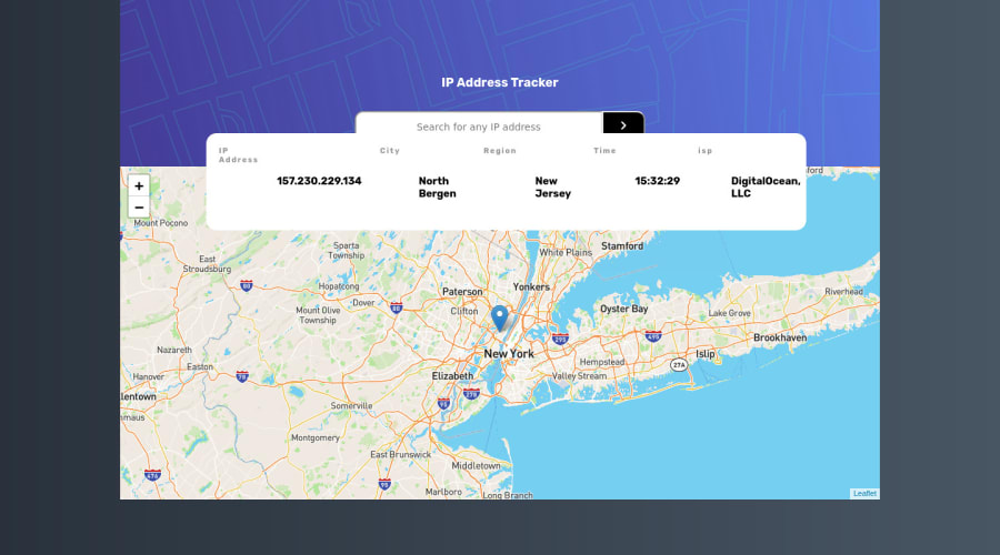Frontend Mentor Ip Address Tracker Coding Challenge Solution