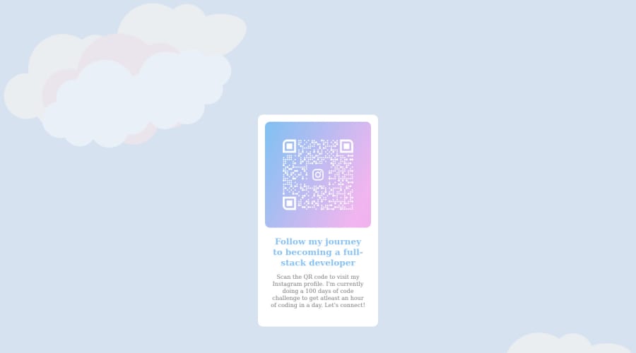 Frontend Mentor Qr Card Using Flexbox Coding Challenge Solution