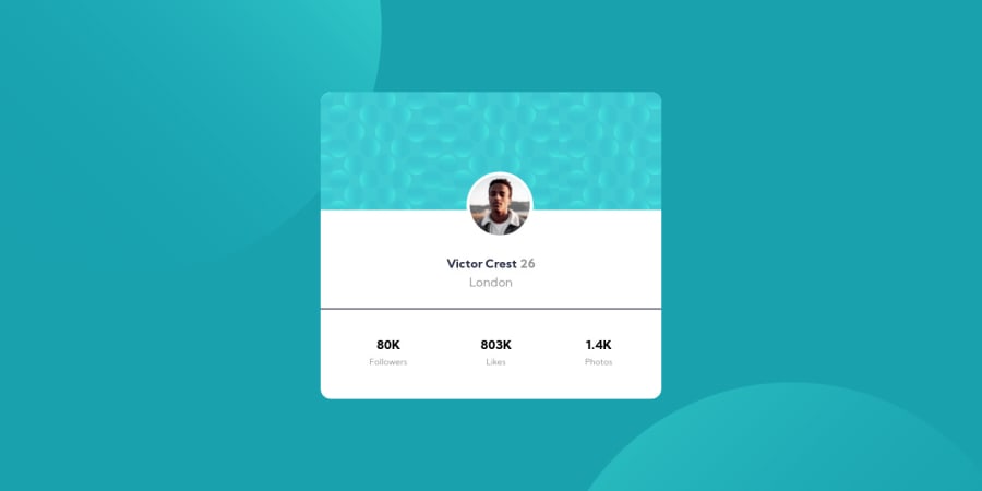 Frontend Mentor React Sass Bem Solution For Profile Component