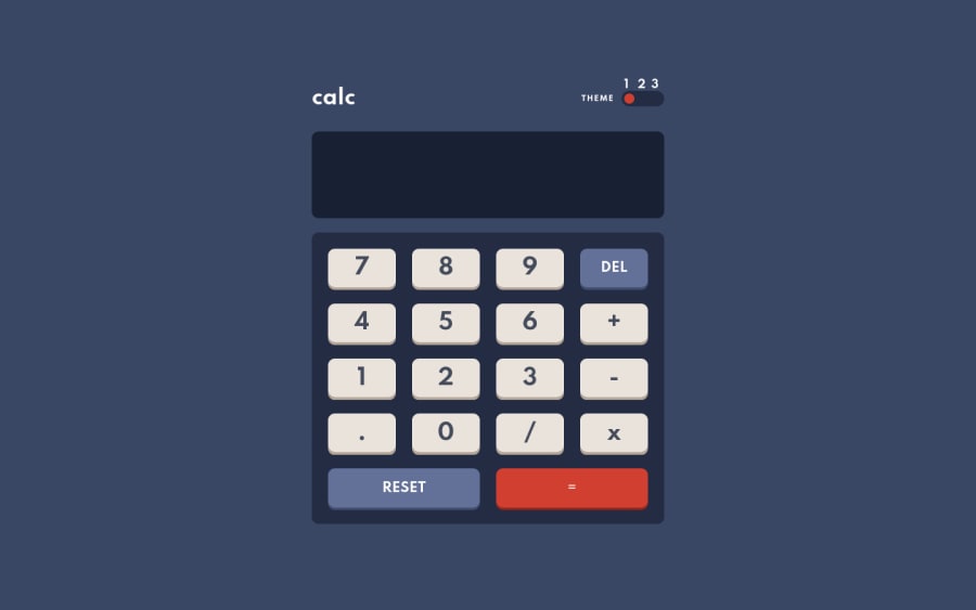 Frontend Mentor Calculator App Built Using React Styled Components
