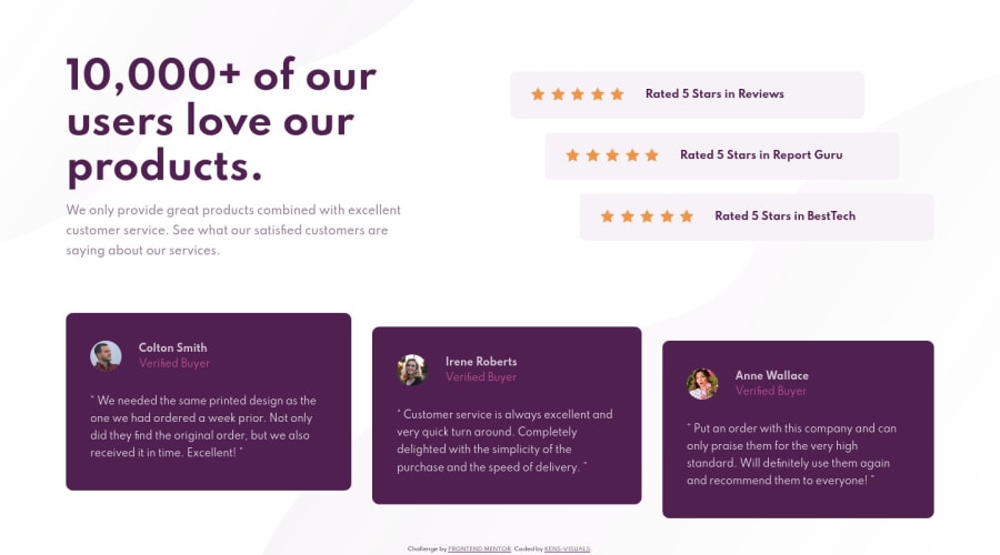 Frontend Mentor Social Proof Section With Css Grid Flexbox Bem And Scss Coding Challenge