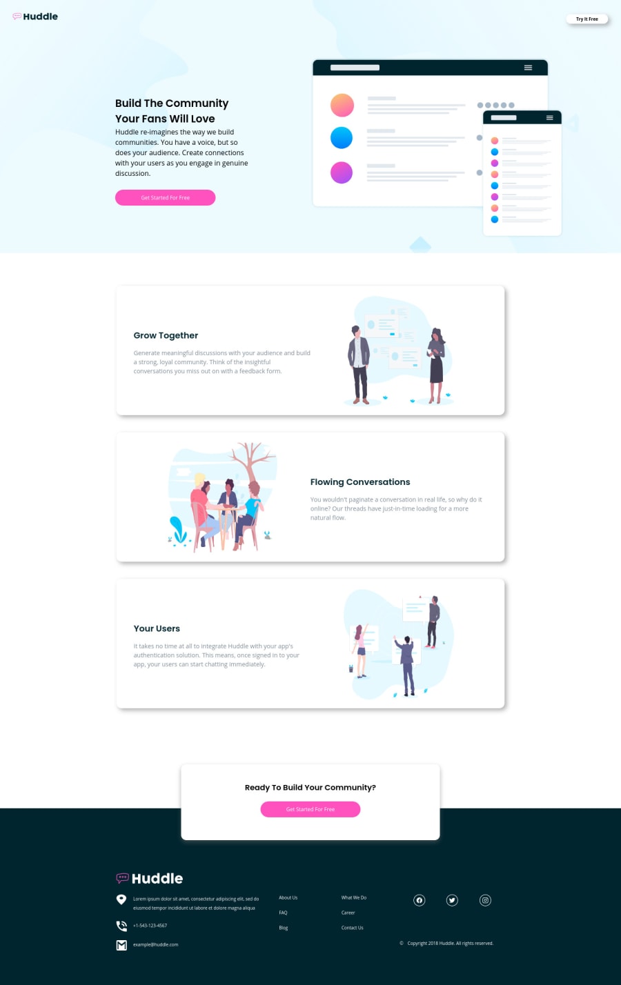 Frontend Mentor Mobile First Css Html Css Grid Flexbox