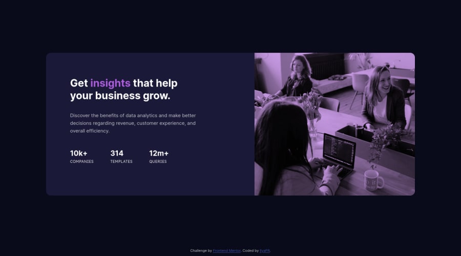Frontend Mentor Mobile First Flexbox Css Variables Coding