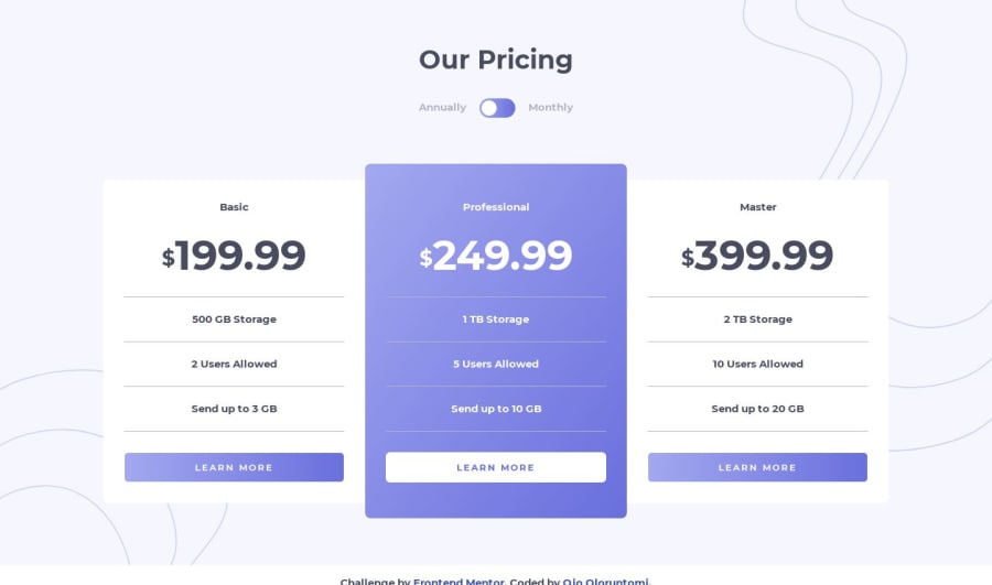 Frontend Mentor Responsive Webpage Using Mobile First Approach And