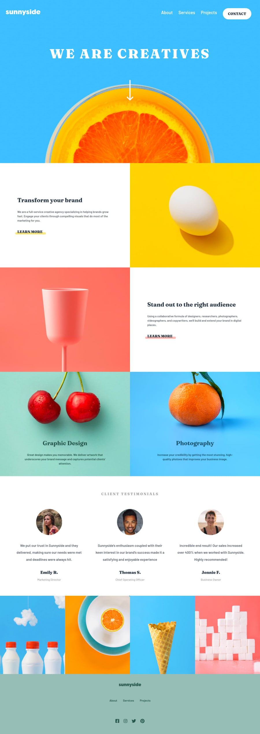 Frontend Mentor Mobile First Design With Sass And Bem