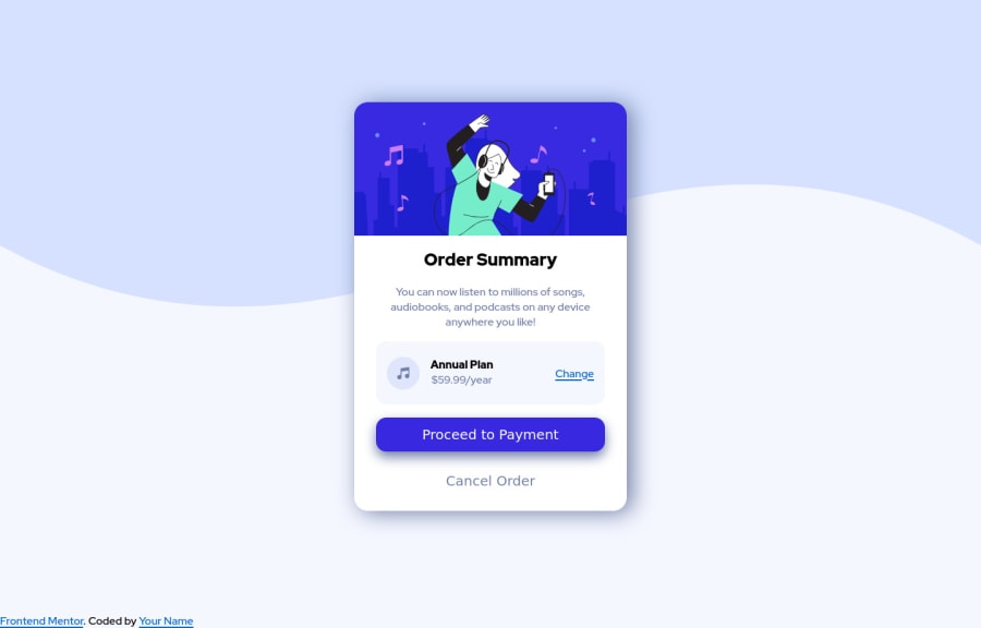 Frontend Mentor Mobile First Using Pure Html And Css