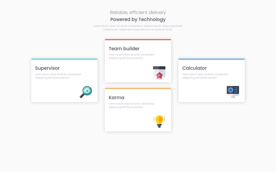 Frontend Mentor Html Css And Bootstrap Coding Challenge Solution