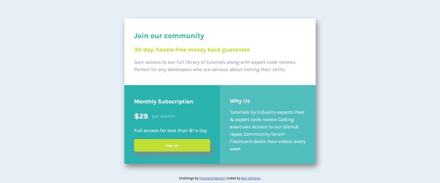 Frontend Mentor Scss Flexbox And Grid Coding Challenge