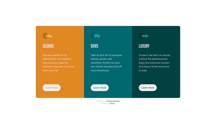 Frontend Mentor Mobile First Layout Using Flexbox Coding Challenge