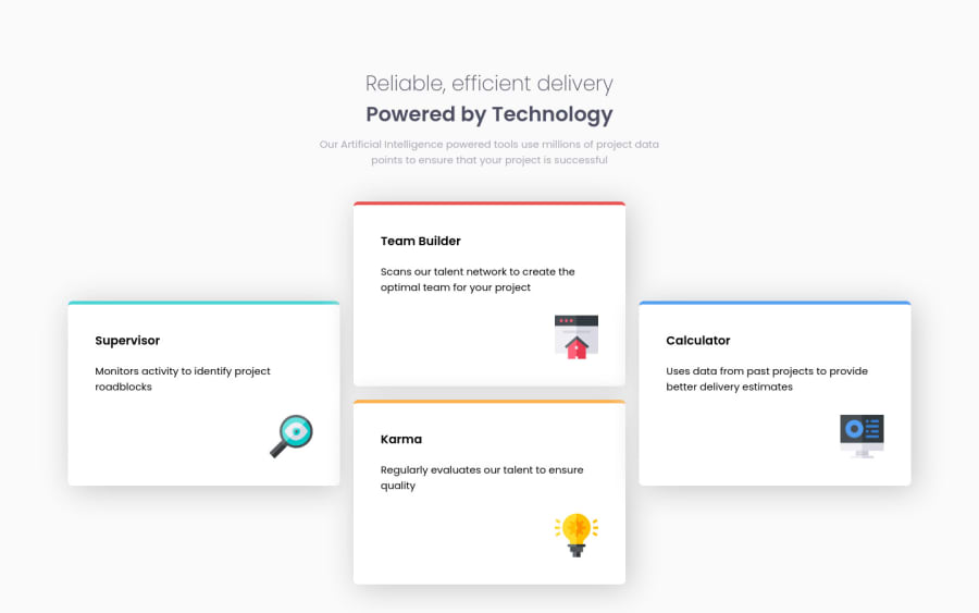 Frontend Mentor Responsive Landing Page Using Css Grid Coding
