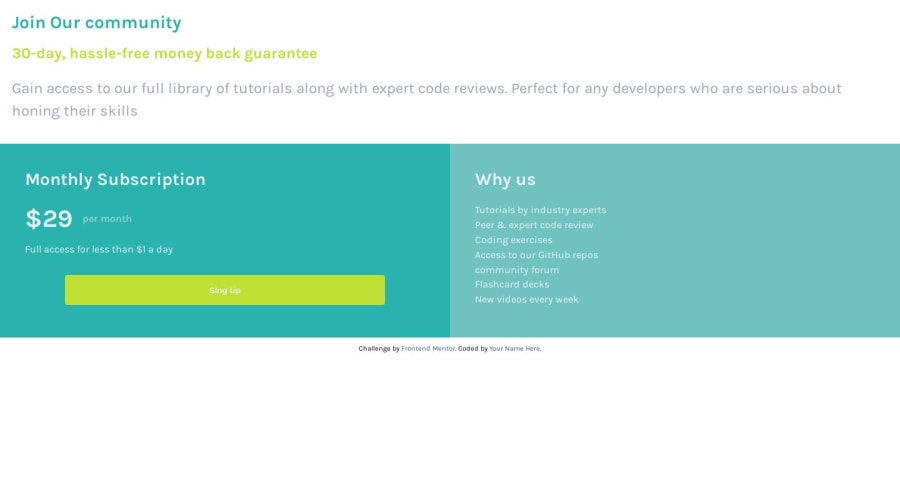 Frontend Mentor Utilize Sass Metodologia Bem Y Algo De Grid Y