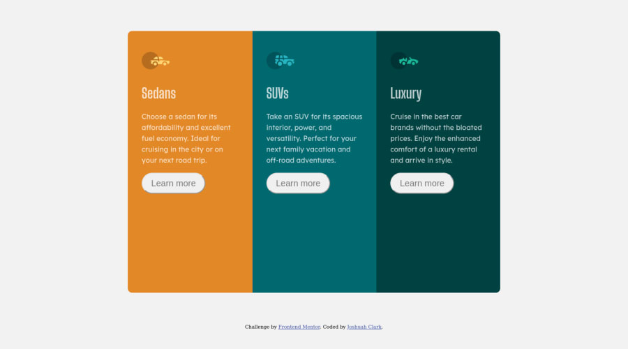 Frontend Mentor Responsive 3 Collumn Desing Using Css Grid Coding