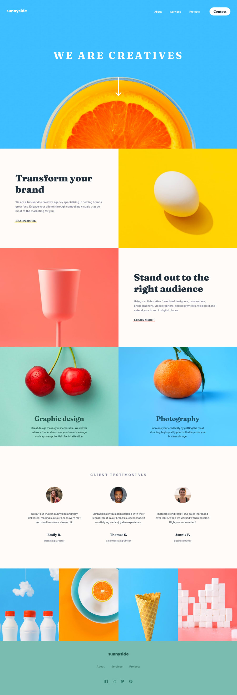 Frontend Mentor Responsive Web Page Using Html Sass Flexbox Grid