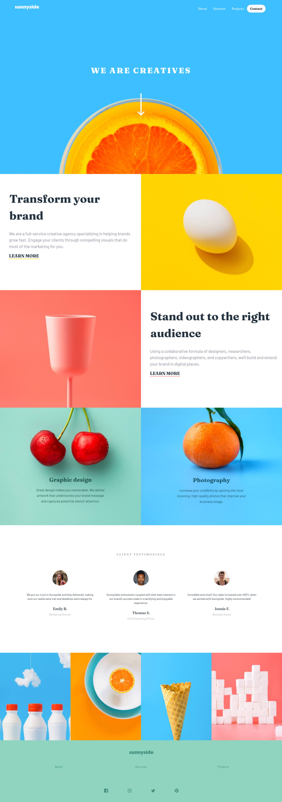 Frontend Mentor Bootstrap Html Css Js Coding Challenge