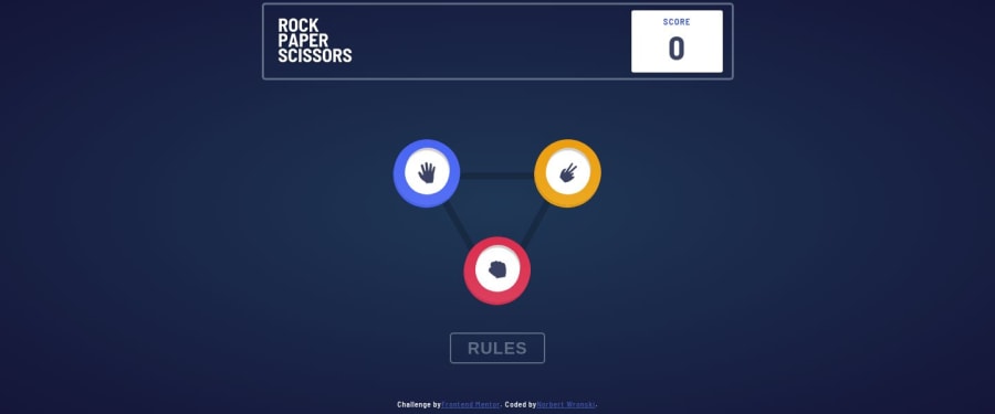 Frontend Mentor Rock Paper Scissors Game Using Html Sass And Javascript Coding Challenge