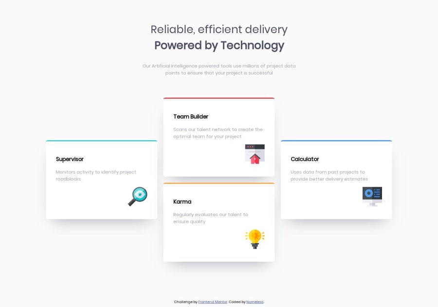 Frontend Mentor Flexbox Stack Overflow W3schools Coding Challenge Solution