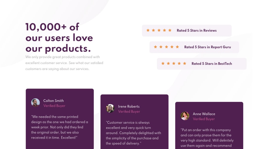 Frontend Mentor Htmlcss Site Using Css Grid And Flexbox Coding Challenge Solution