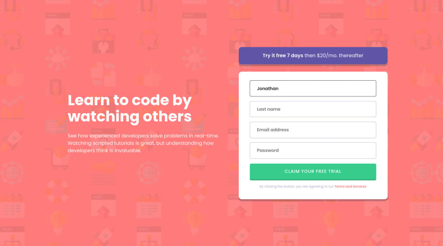 Frontend Mentor React Js Site Using Css Modules And Axios For Images