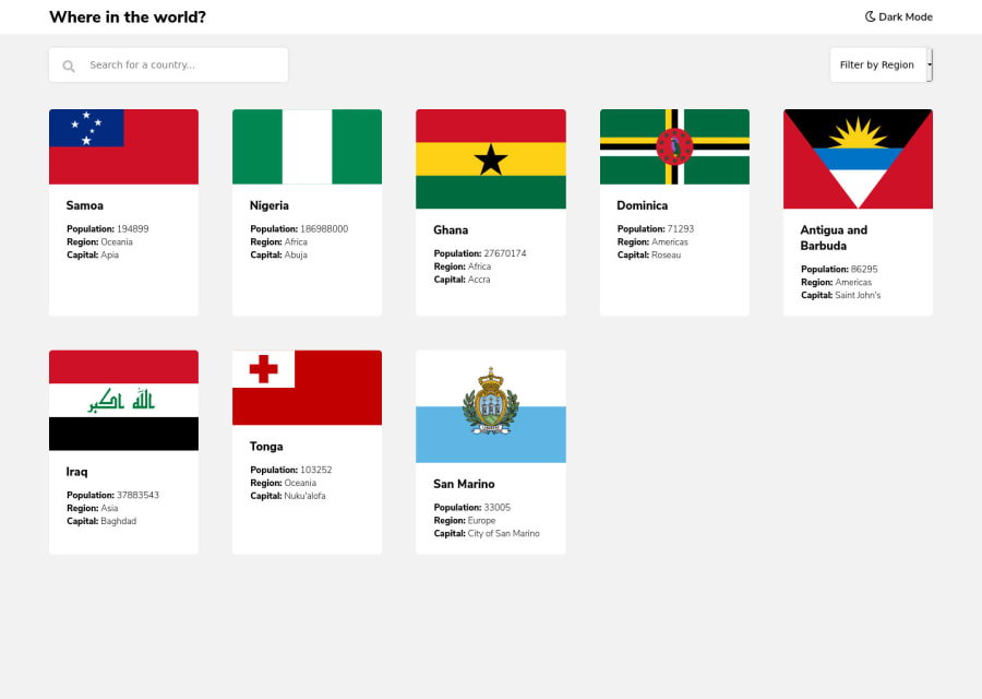 Frontend Mentor Vanilla Javascript And Pure Css Coding Challenge Solution