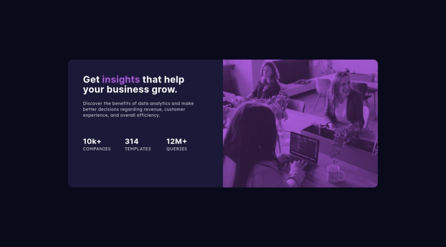 Frontend Mentor Statspreviewcard Using Html Css Coding Challenge