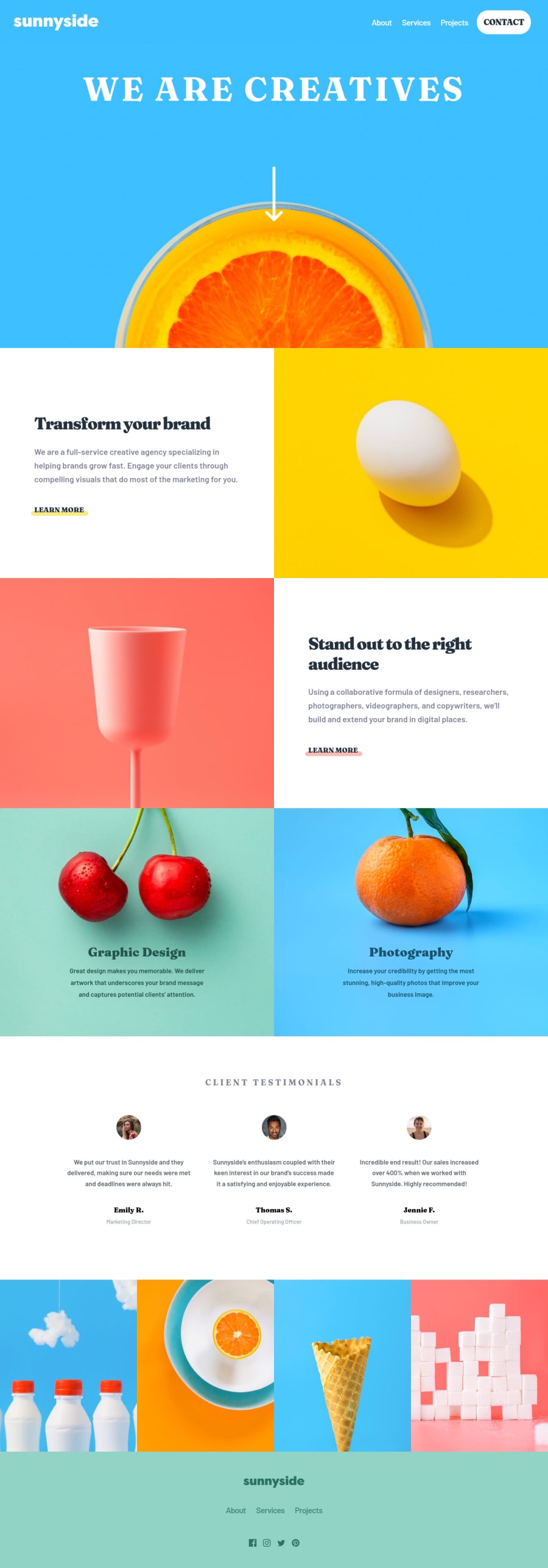 Frontend Mentor Responsive Landing Page With React Sass Flexbox And