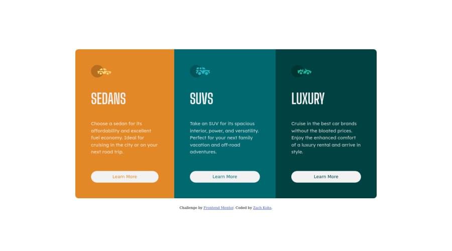 Frontend Mentor Html Css And Flexbox Coding Challenge Solution