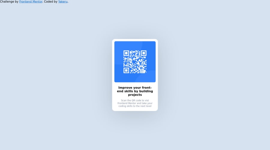 Frontend Mentor Frontend Mentor Qr Code Component Coding Challenge