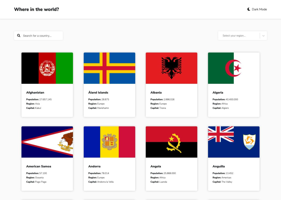 Frontend Mentor Mobile First React Emotion Coding