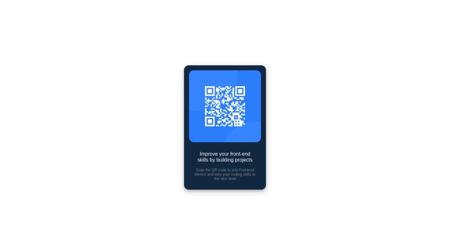 Frontend Mentor Qr Code Challenge Coding Challenge Solution