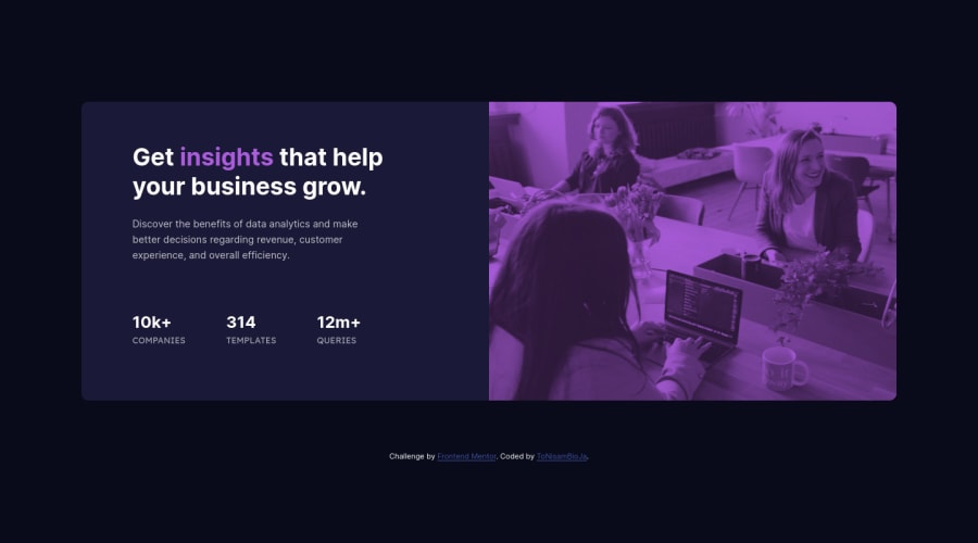 Frontend Mentor Stats Preview Card Component Using Flexbox Coding