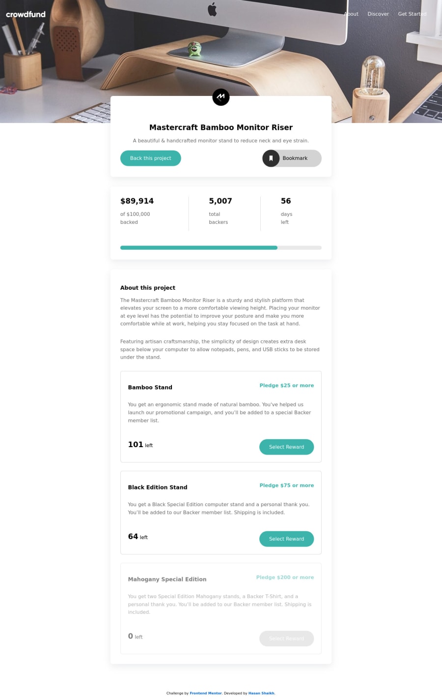 Frontend Mentor Developed It Using Reactjs From Scratch Responsive