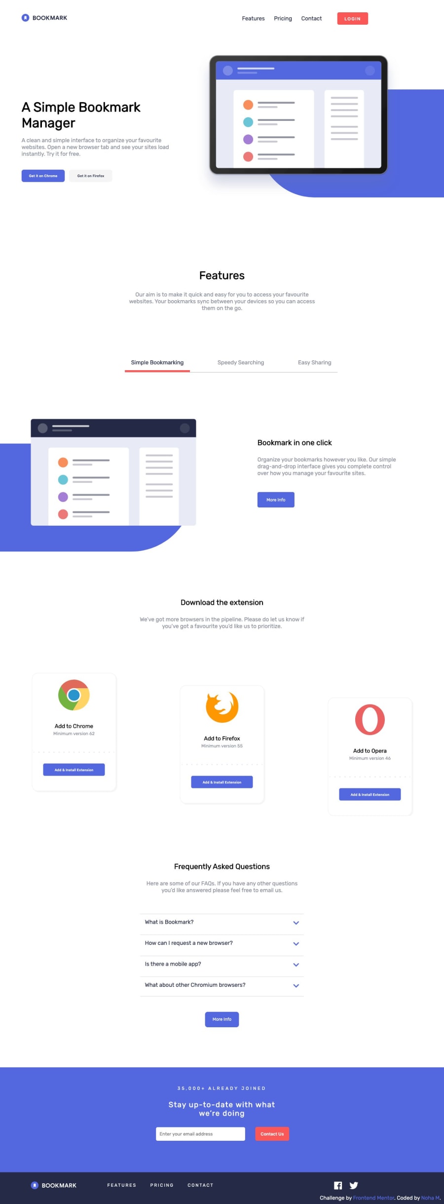 Frontend Mentor Site Using Sass Css Flexbox Media Queries Js