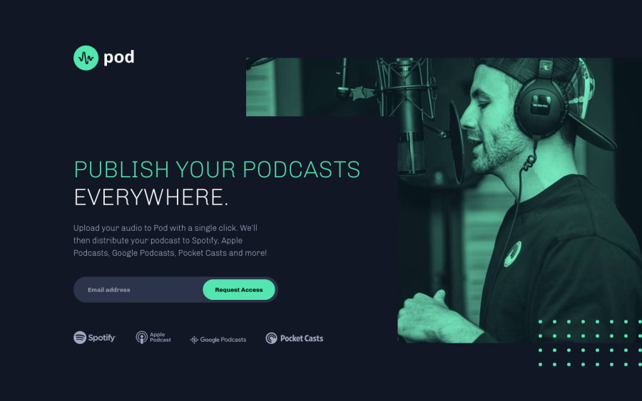 Frontend Mentor Responsive Landing Page Using Sass 3 Coding Challenge