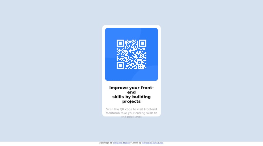 Frontend Mentor Proyecto 1 Frontend Mentor Codigo Qr Coding