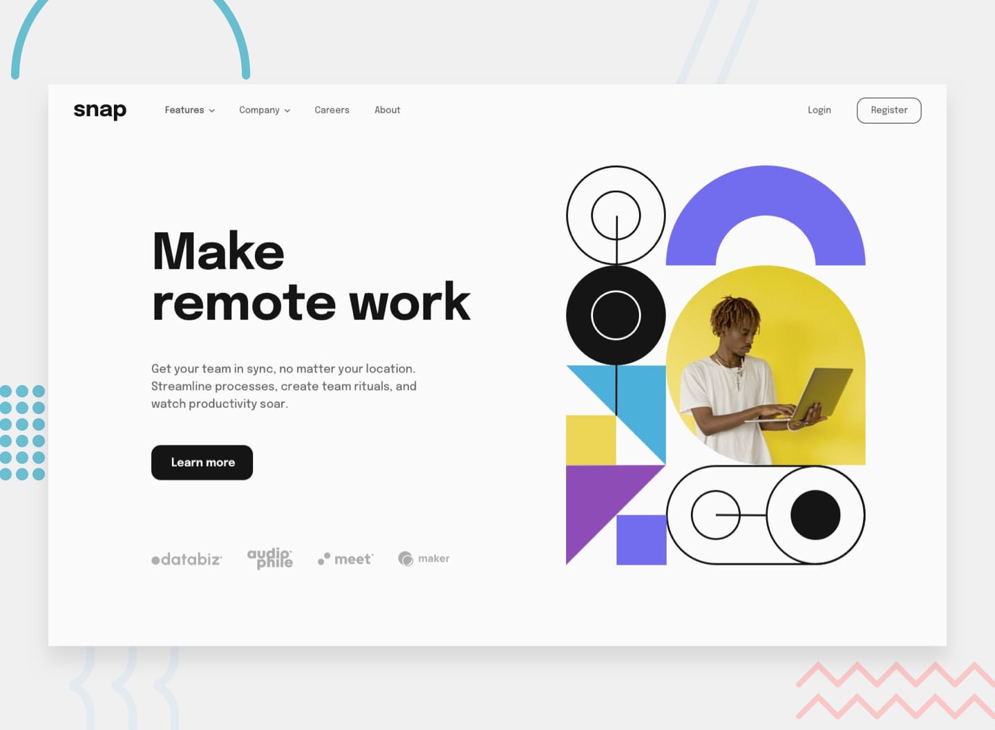 Frontend Mentor Intro Section With Dropdown Navigation Coding Challenge