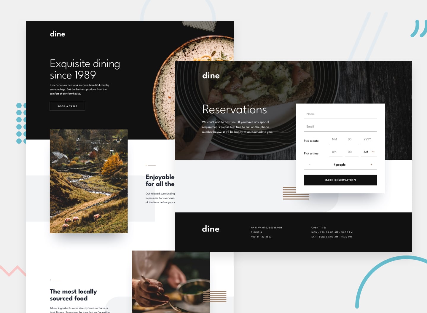 Frontend Mentor Dine Restaurant With React Coding Challenge Solution