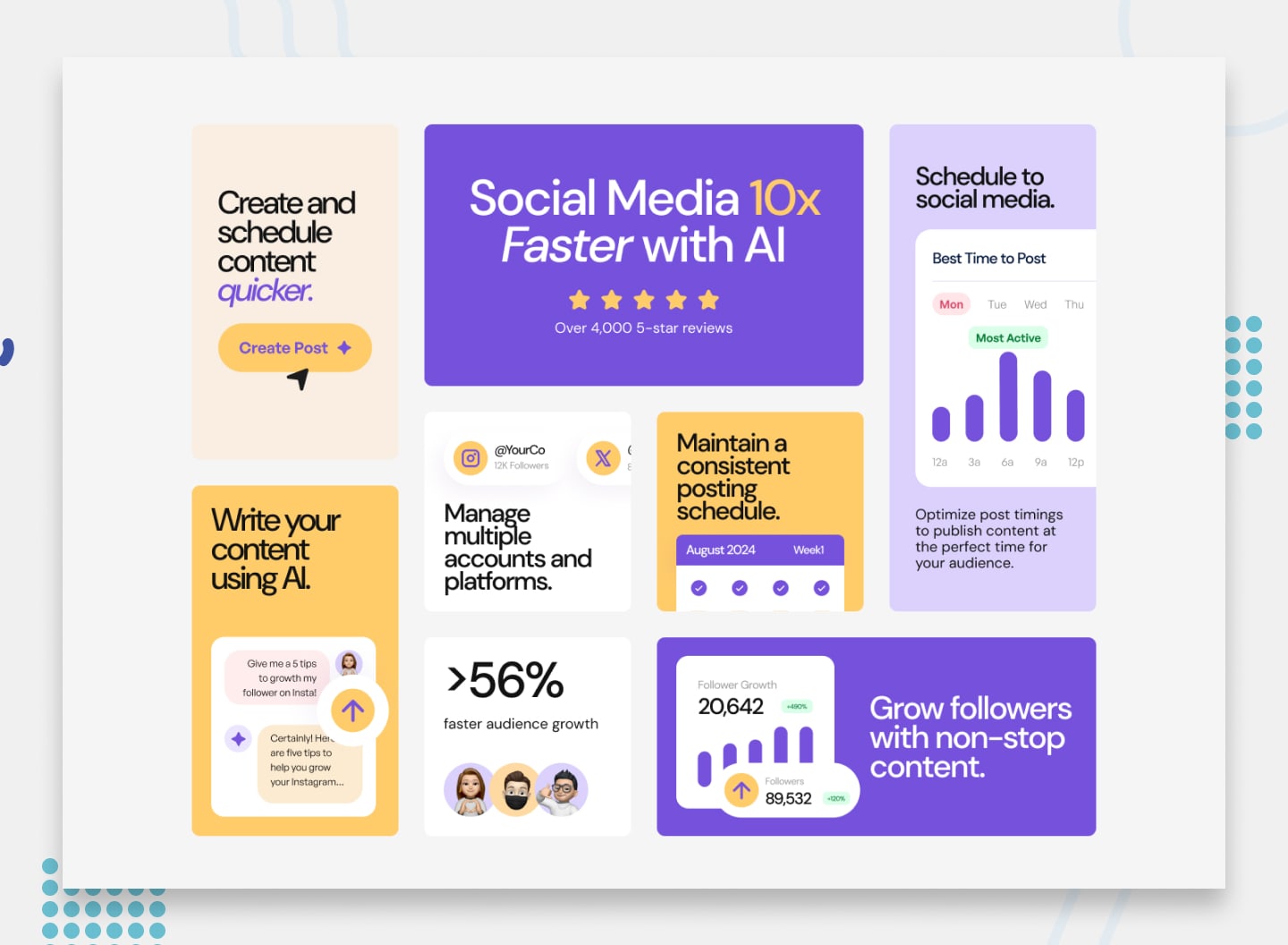 Frontend Mentor | Bento grid coding challenge