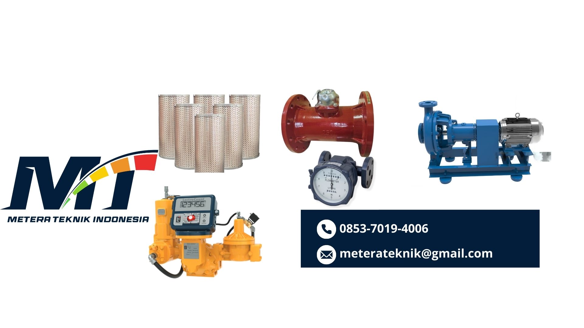 Distributor Flow Meter dan Alat Teknik Industri di Indonesia
