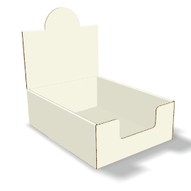 Custom Display Box without Printing (Natural Paper Color) in Minutes ...