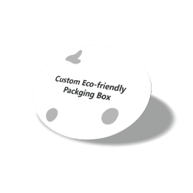 Oval Stickers Design Templates, Dieline | cefBox