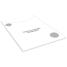 Customizable Flat Envelope with Tab Closure Dieline | cefBox