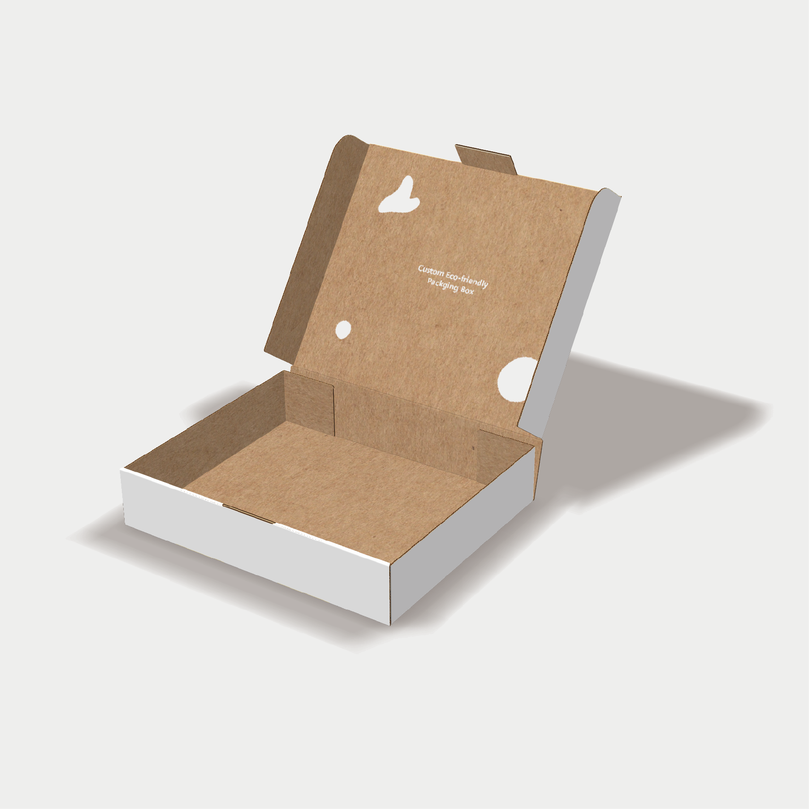 Custom with-cover-flaps-and-lock style mailer boxes | cefBox