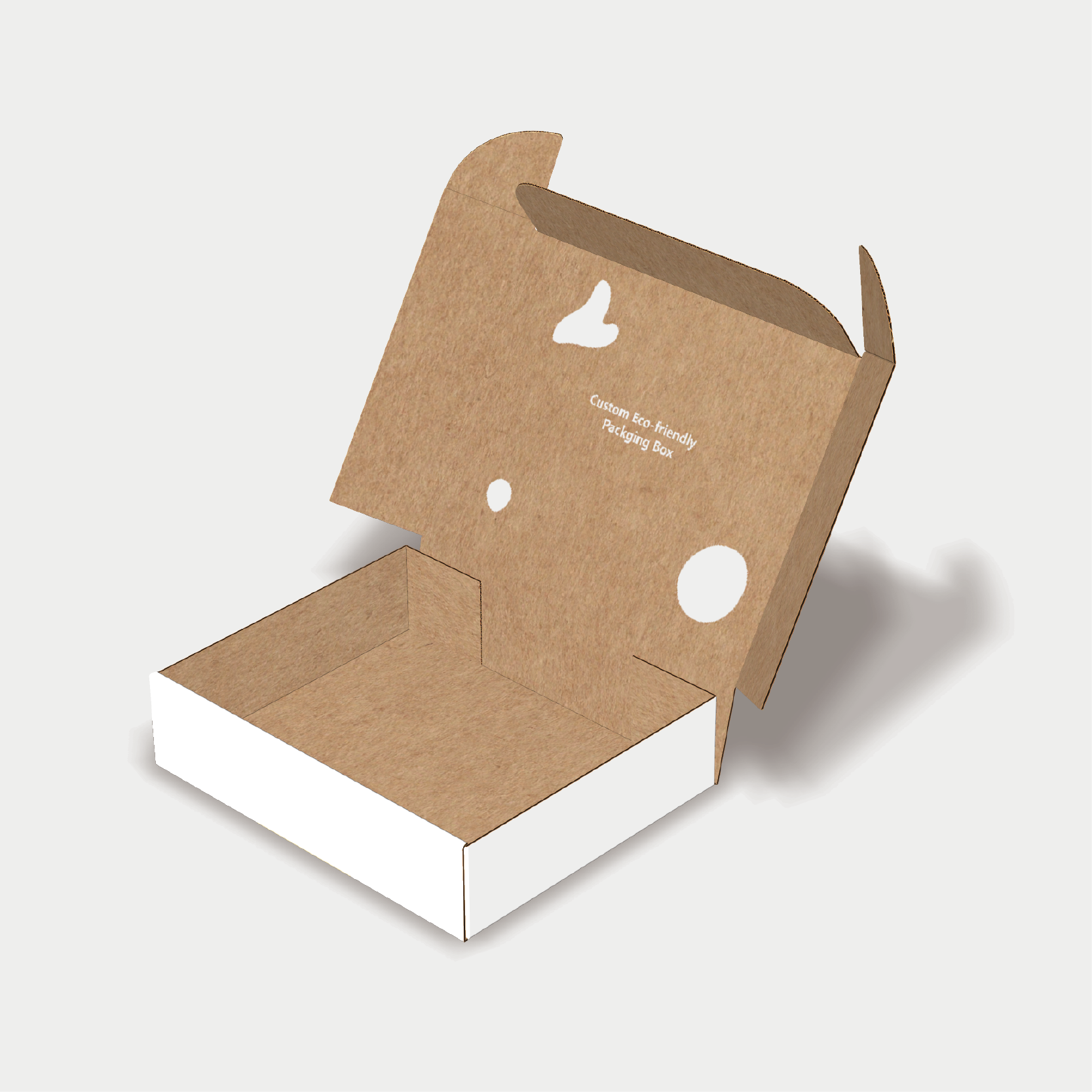 Custom ear-lock style mailer boxes | cefBox