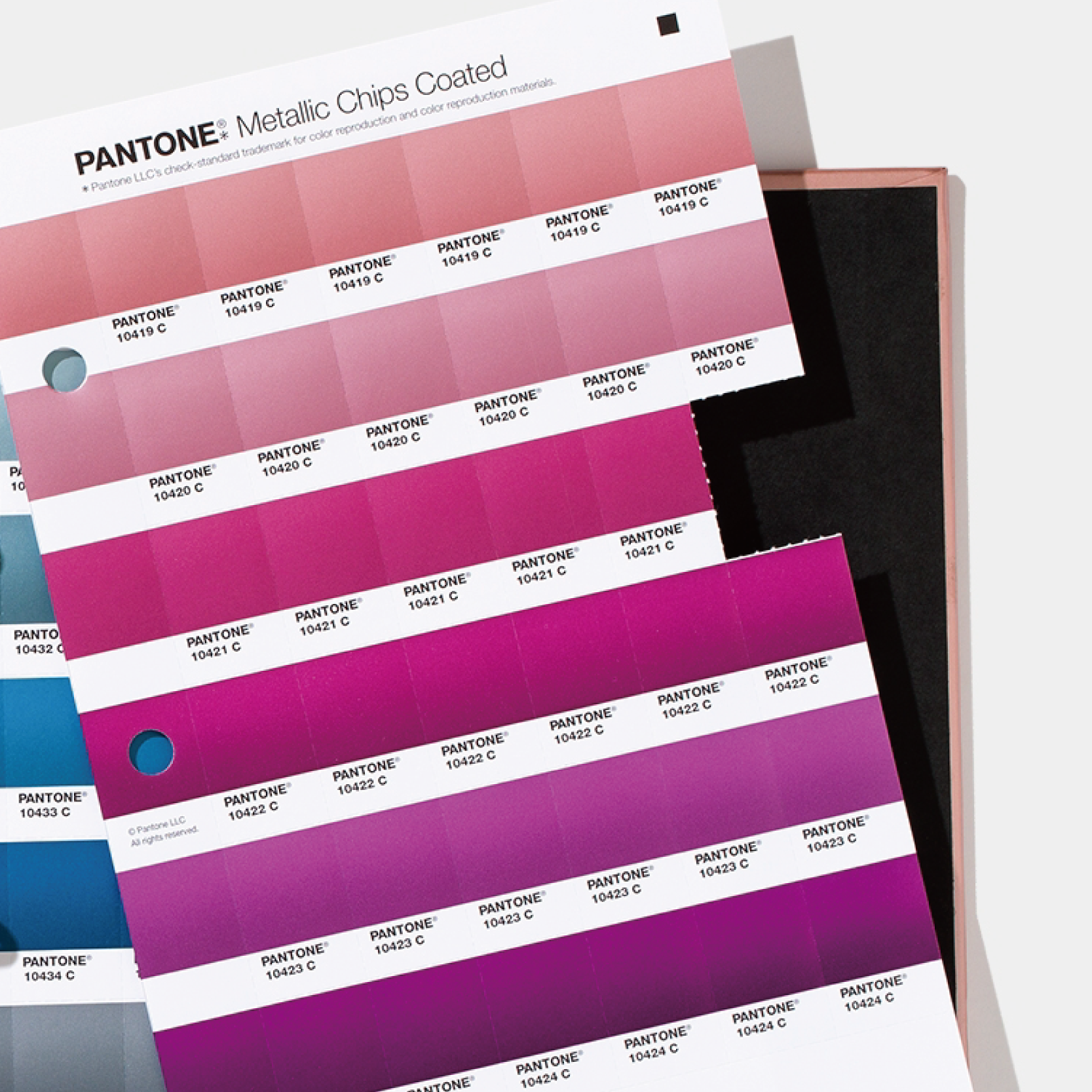 Pantone metallic, colors matched to metallic sheens | cefBox