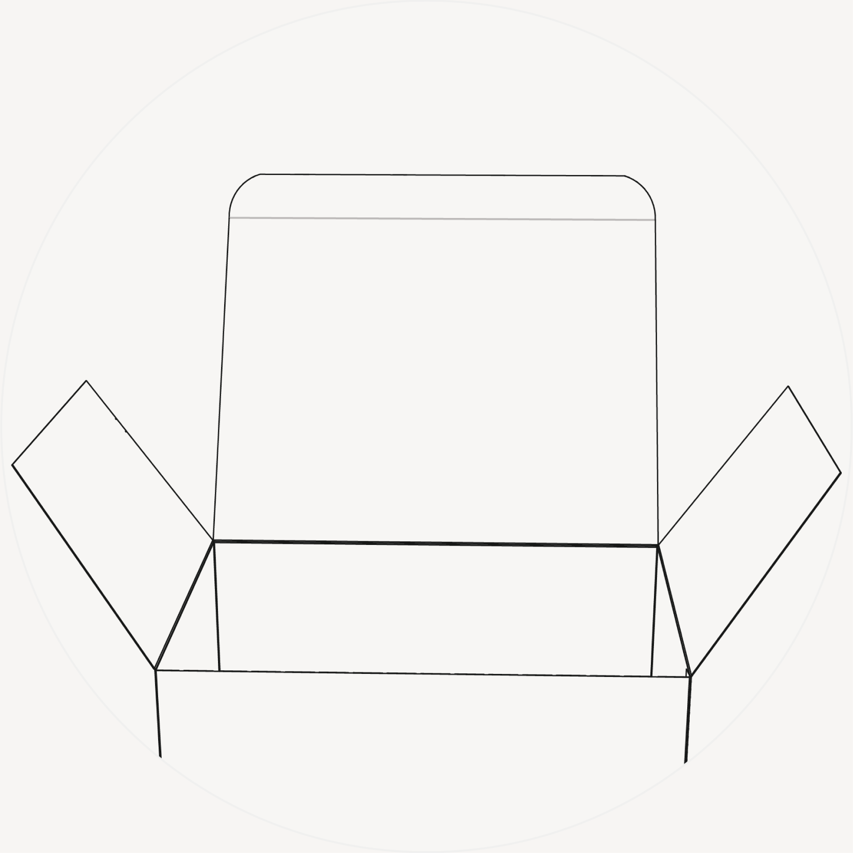 Friction fit tuck top, a type of packaging box top design | cefBox