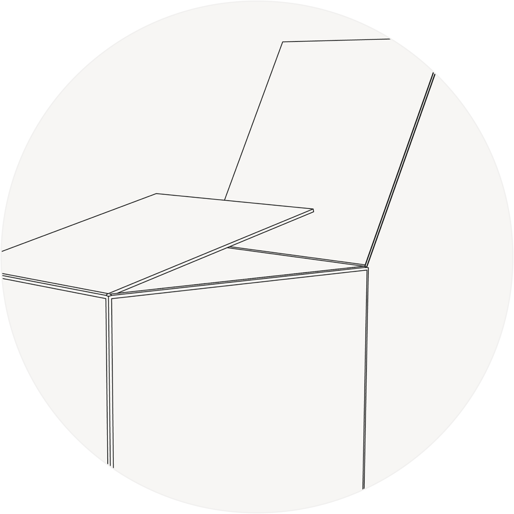 Full overlap top, a packaging box top design | cefBox