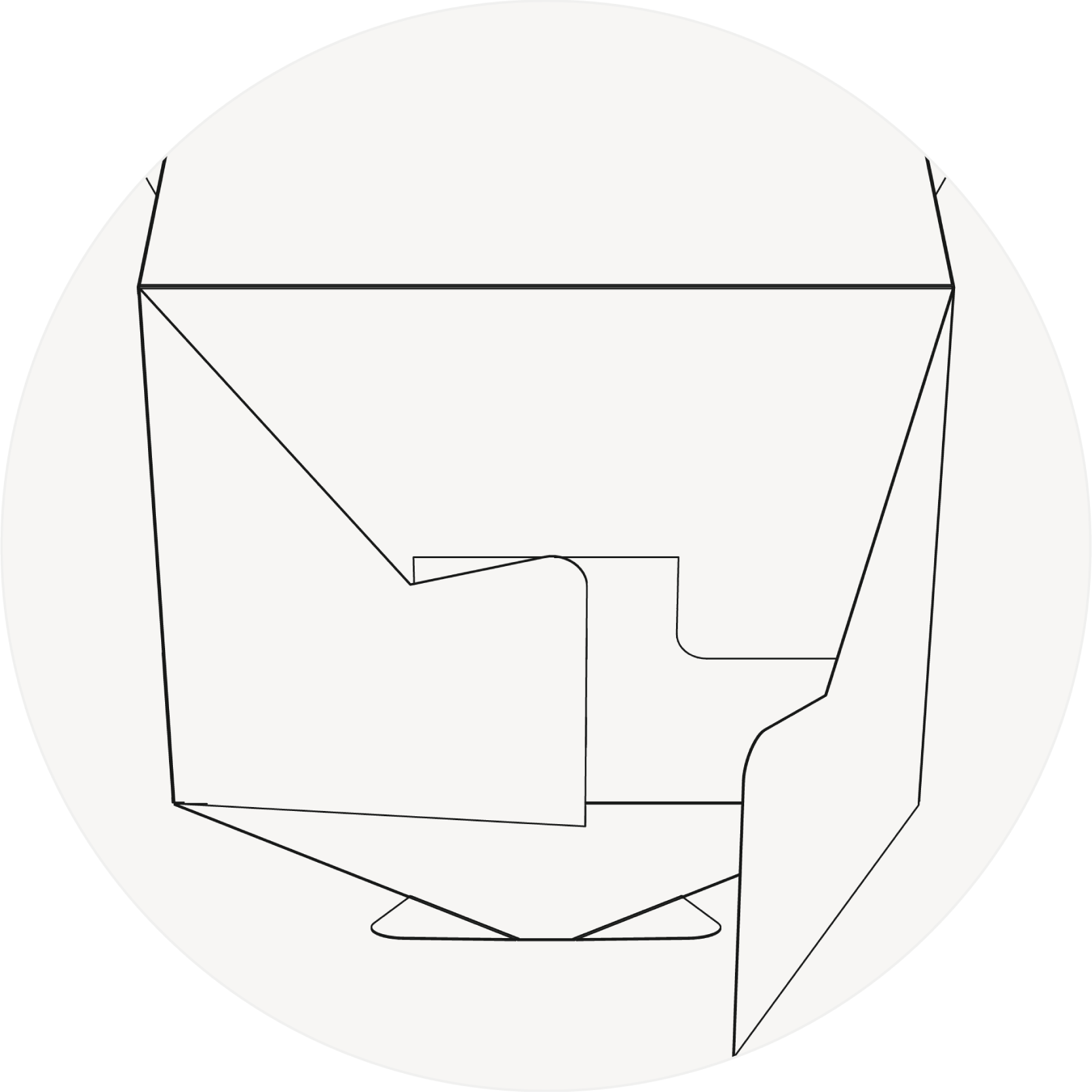 Snap Lock Bottom, a type of packaging box bottom design | cefBox