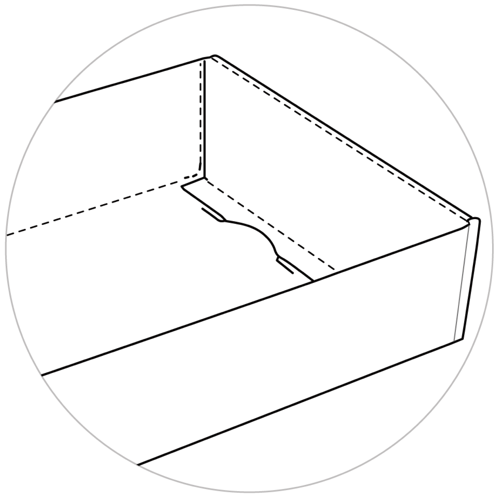 Pinch Lock Base, a type of packaging box base | cefBox